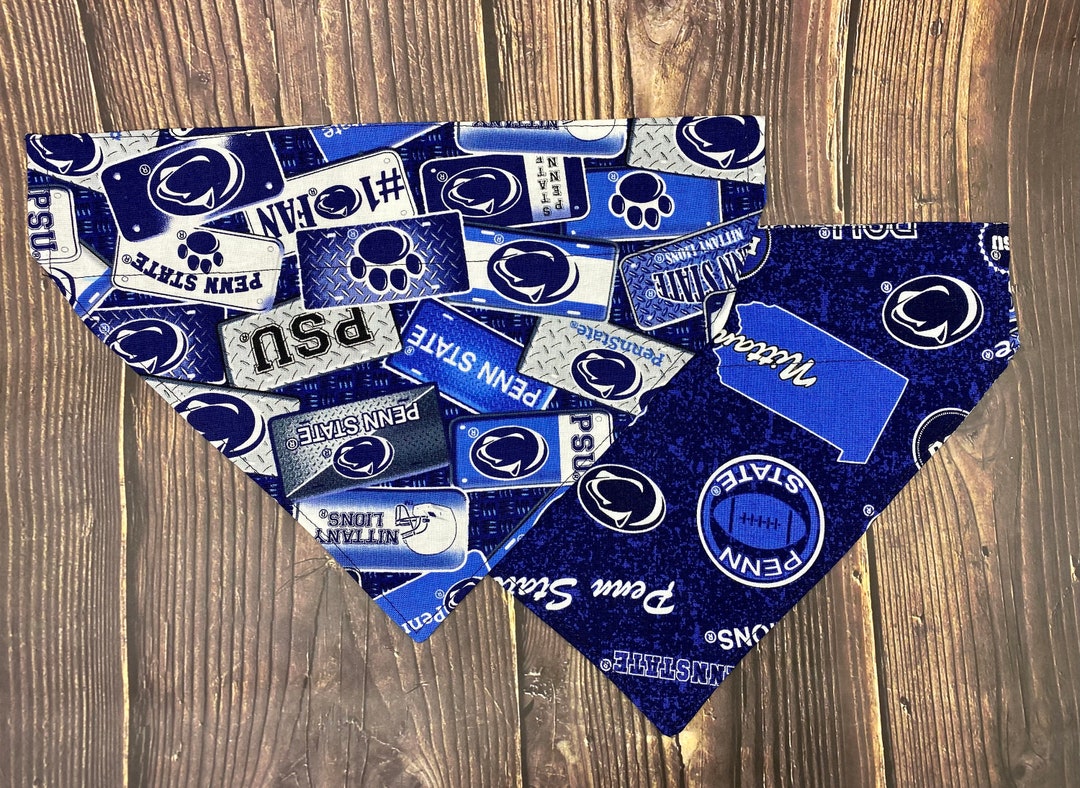 Penn State Nittany Lions Over the Collar Reversible Pet Scarf - Etsy