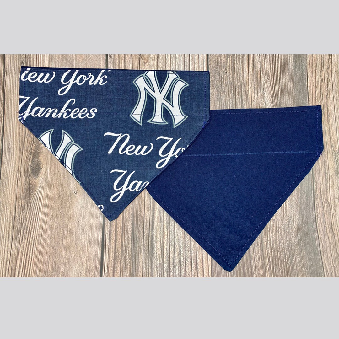 Yankees Over the Collar Reversible Pet Scarf - Etsy