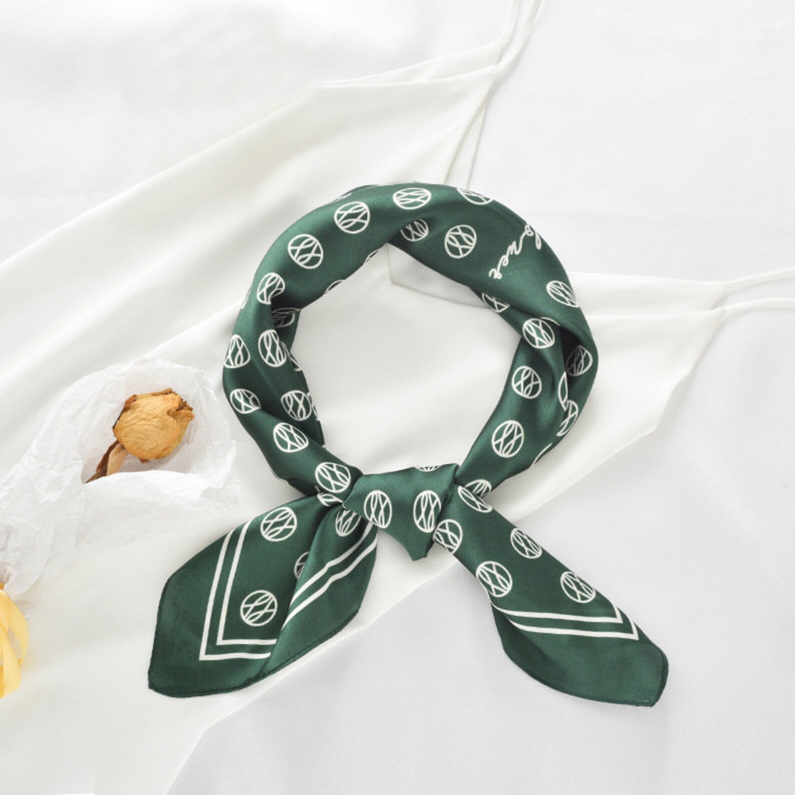 Pure 100% Silk Classy Scarf Bandana - Etsy