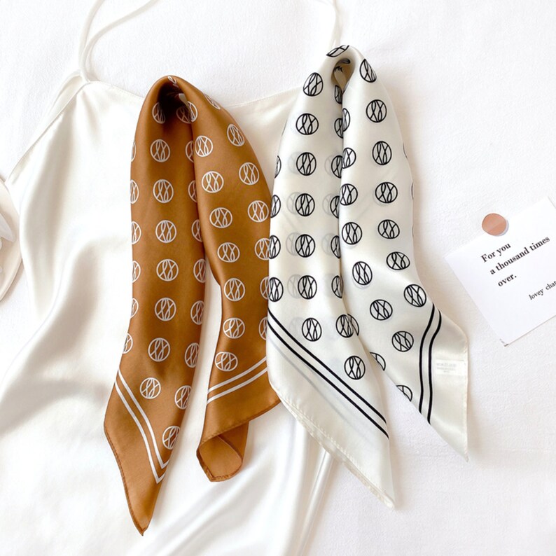 Pure 100% Silk Classy Scarf Bandana - Etsy