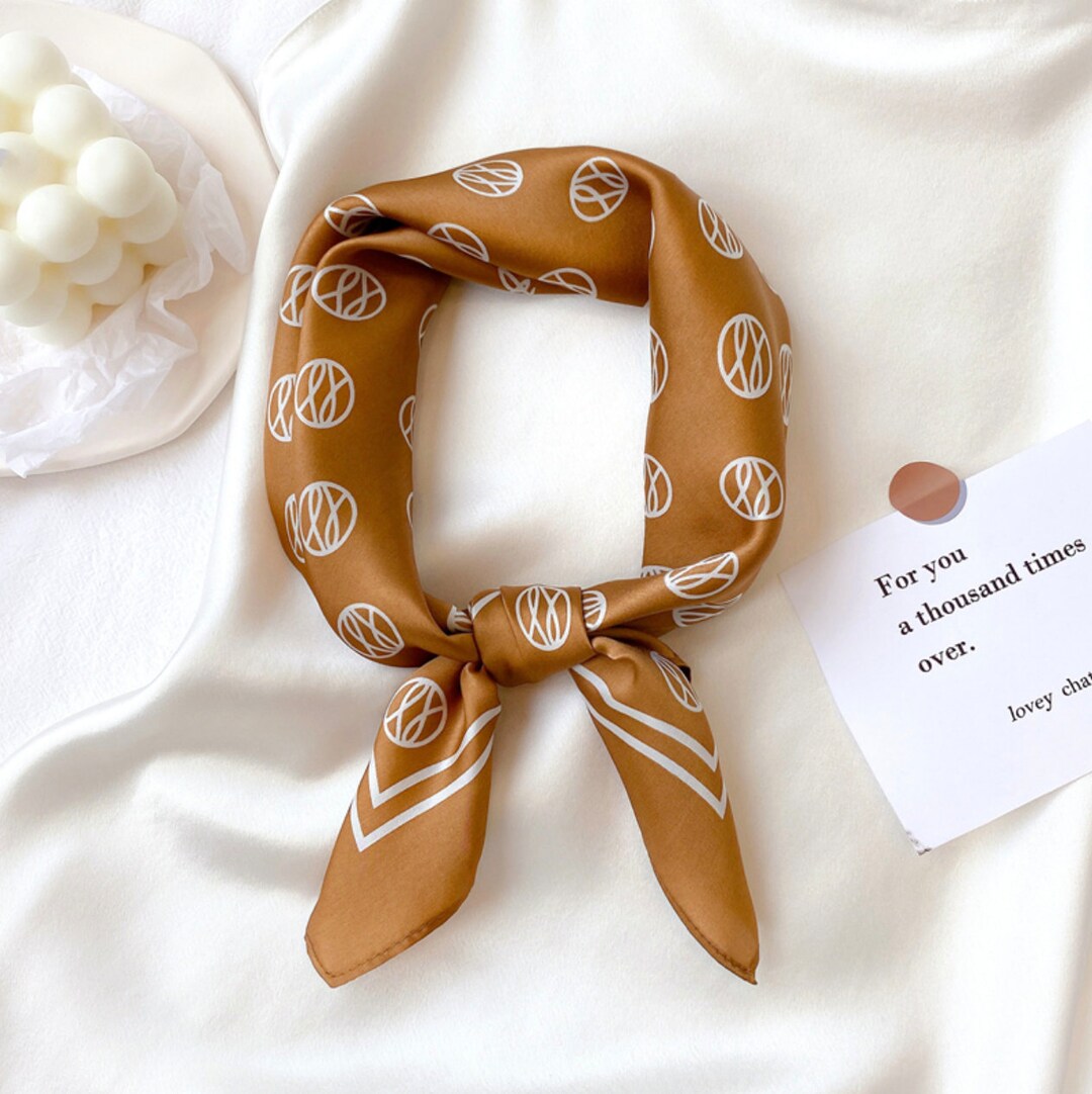 Pure 100% Silk Classy Scarf Bandana - Etsy