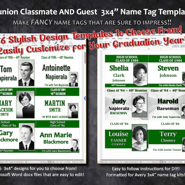 Class Reunion Favors - Etsy