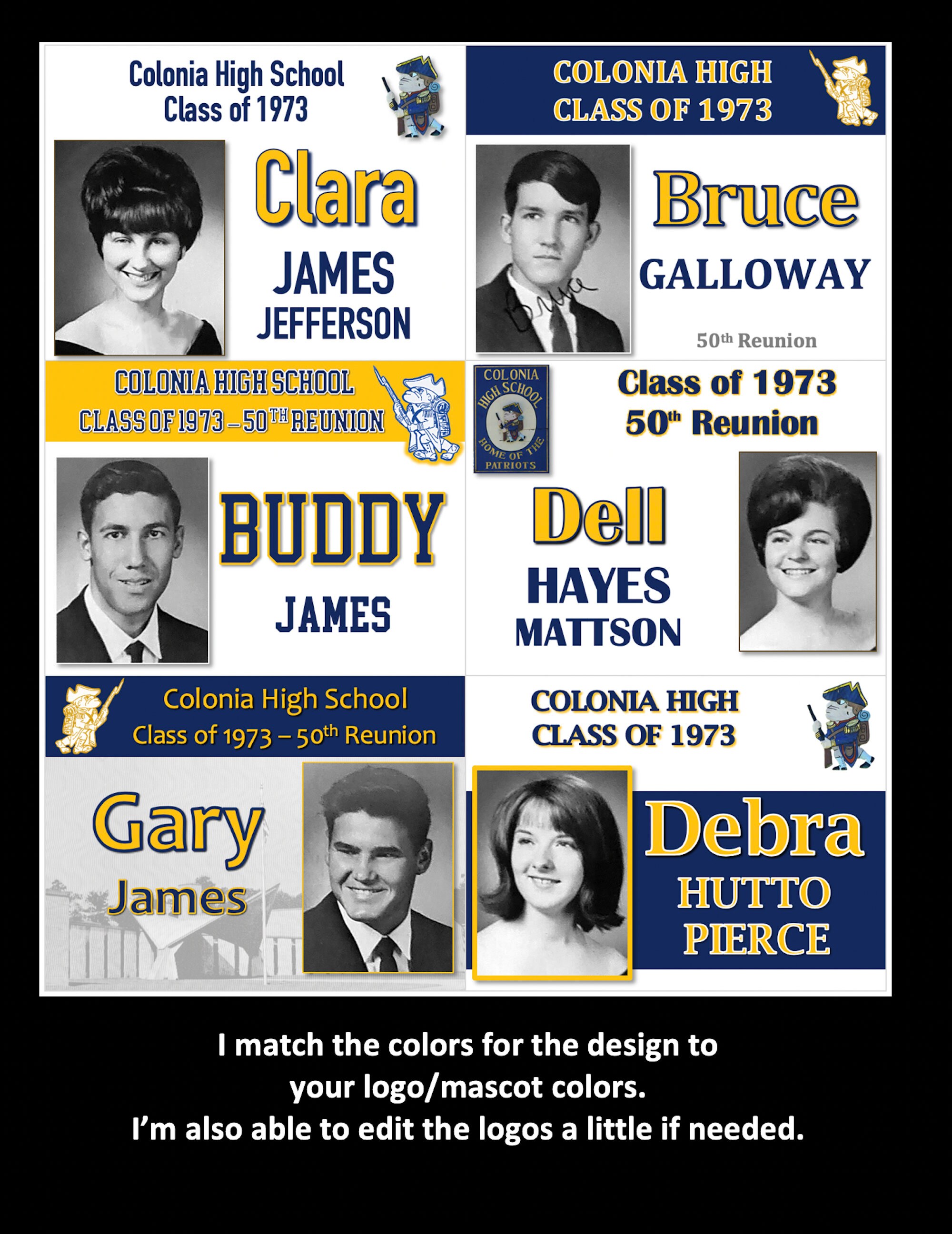 Class Reunion Name Tags - Etsy