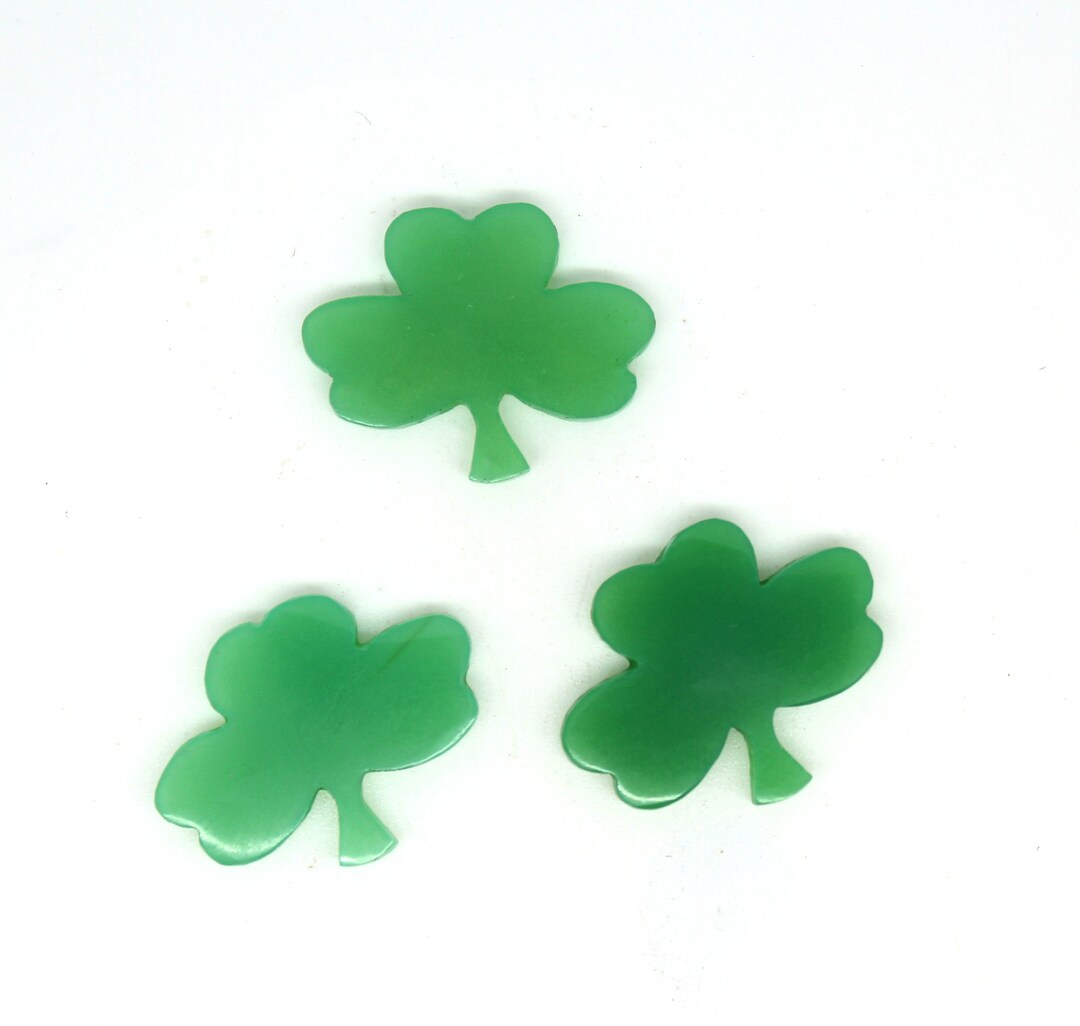 Natural Chryso Onyx Crystal Three Leaf Clover, Crystal Flower Carved ...