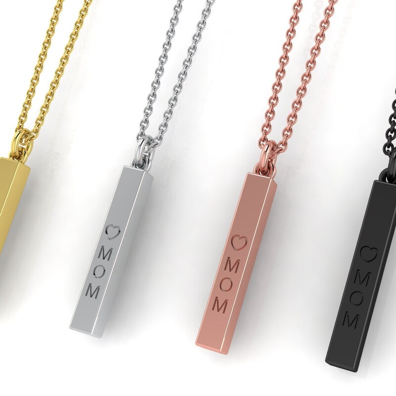 Vertical Bar Earring - Etsy