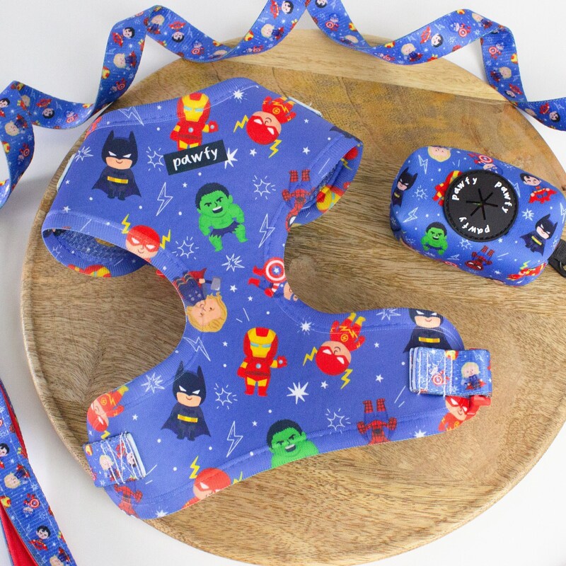 Superhero Dog Collar - Etsy UK