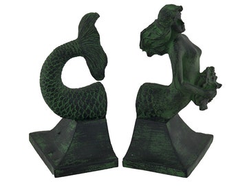 Mermaid Bookend | Etsy