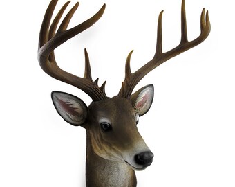 Deer Bust | Etsy