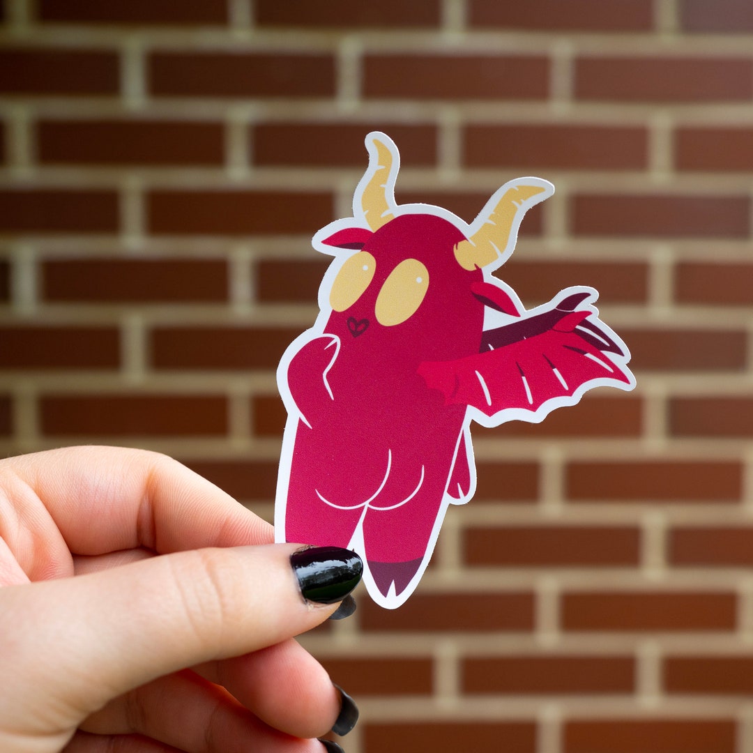 Cute Jersey Devil Vinyl Sticker Cryptid Stickers Creepy Cute - Etsy