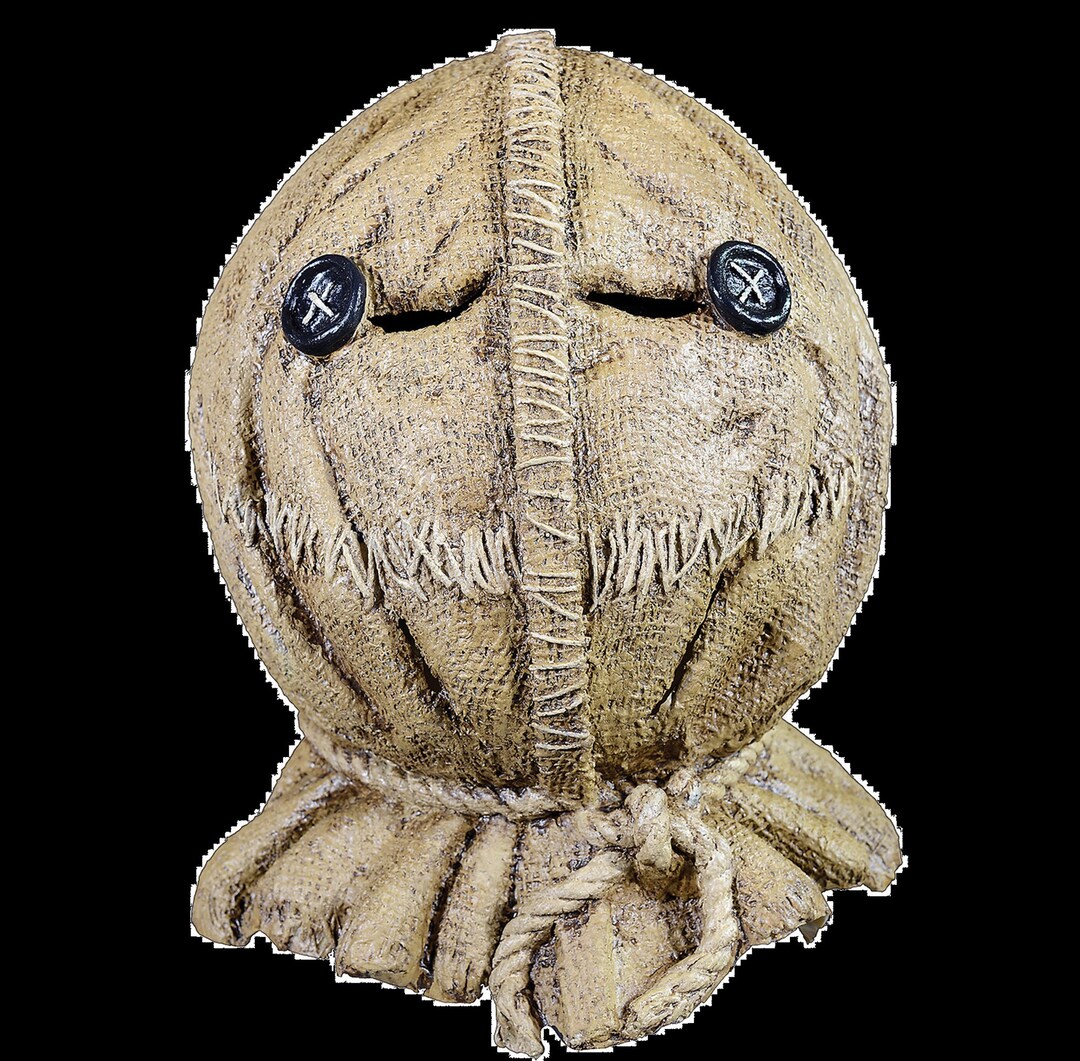 25% off Adult's Trick 'R Treat Sam Mask Latex Deluxe Mask Trick or ...