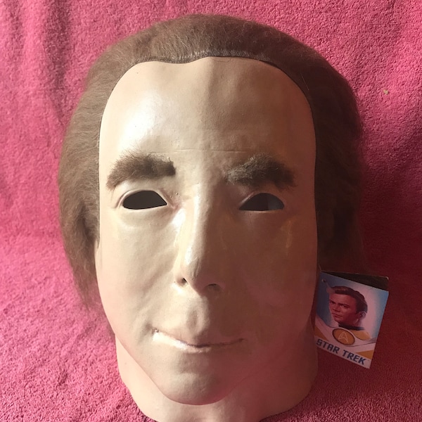Captain Kirk Mask - Etsy
