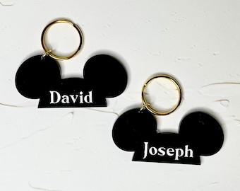Mickey Keychain - Etsy