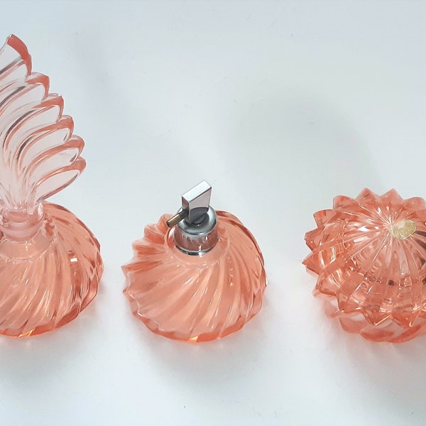 Glass Dresser Set - Etsy