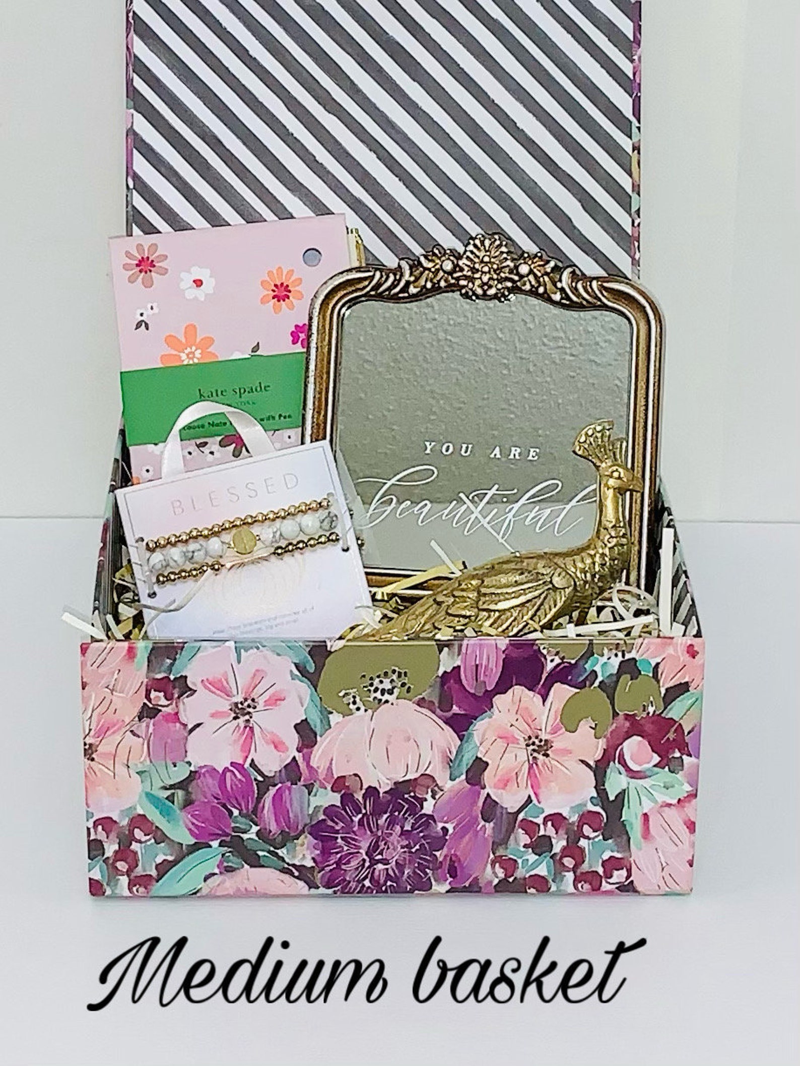 Custom Gift Basket Women - Thoughtful and Unique! - Etsy