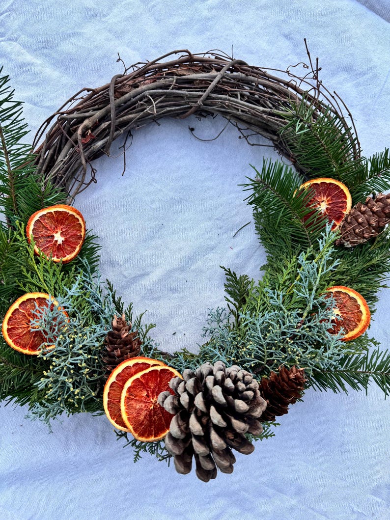 DIY Holiday Wreath Kit | Craft Your Own Wreath | Fresh Mixed Winter ...