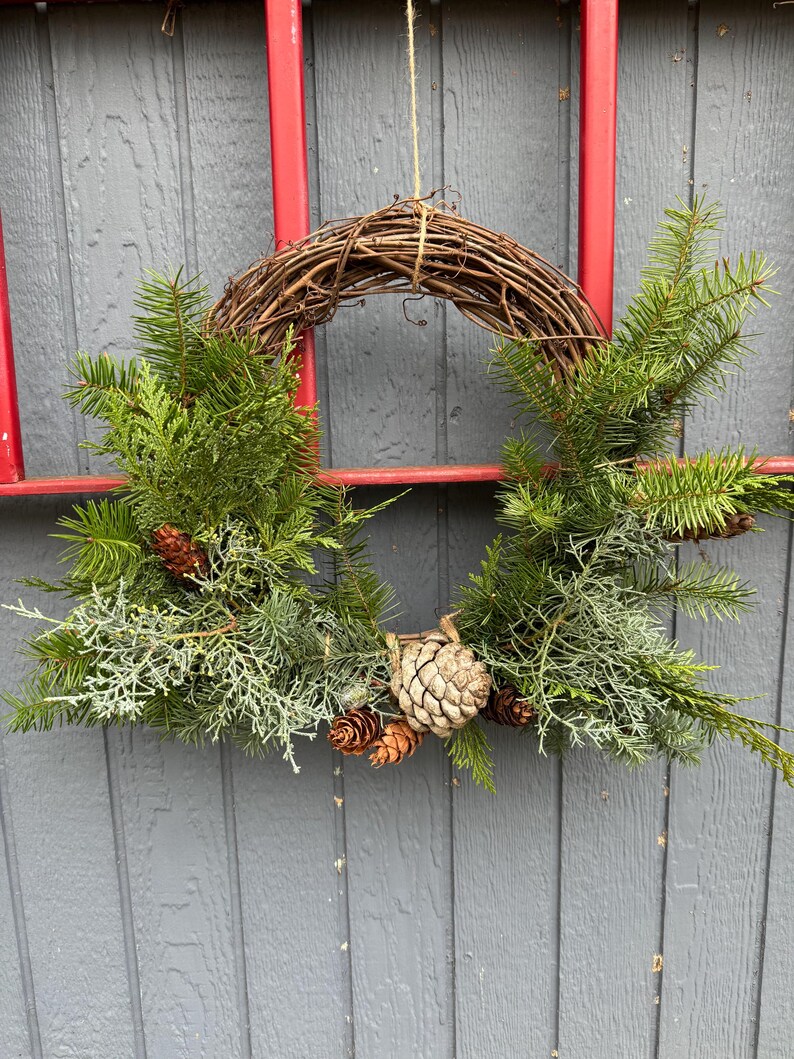 DIY Holiday Wreath Kit | Craft Your Own Wreath | Fresh Mixed Winter ...