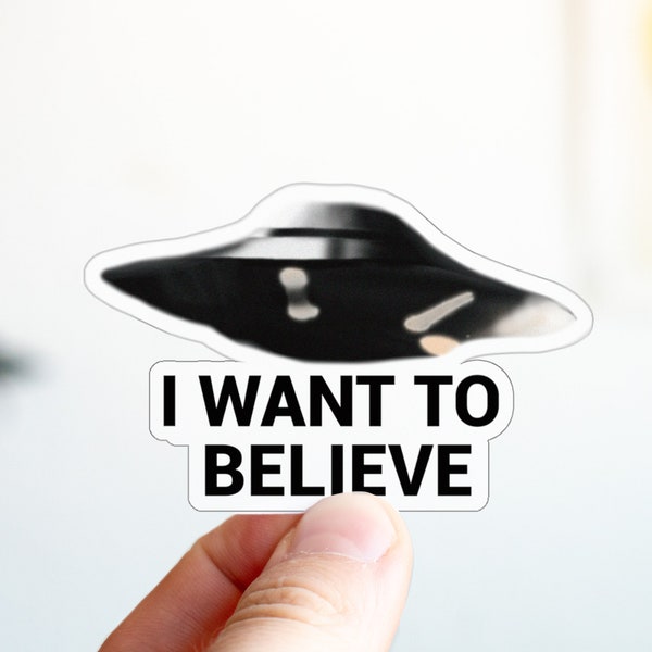 I Want to Believe - Etsy