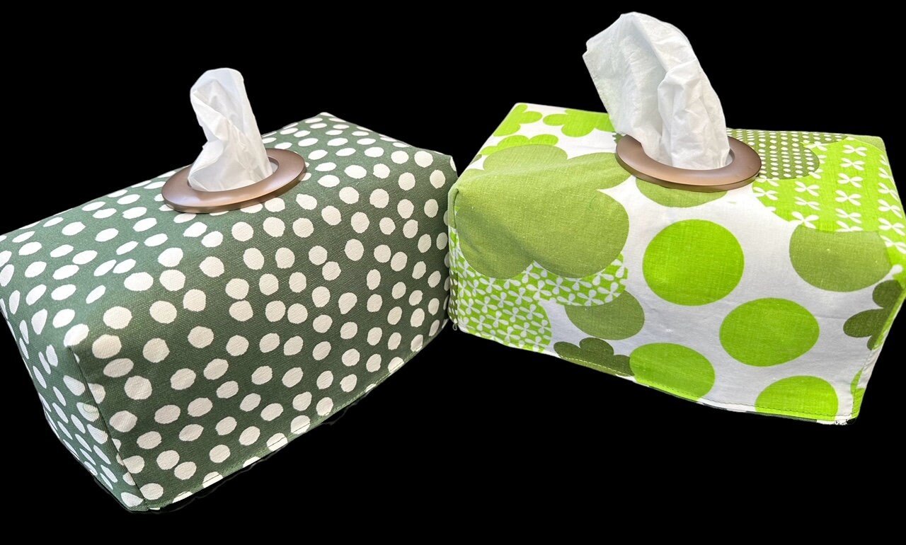 Retro Reversible Tissue Box Cover (two in One) - Etsy