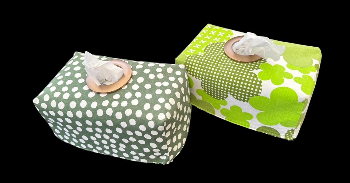 Retro Reversible Tissue Box Cover (two in One) - Etsy