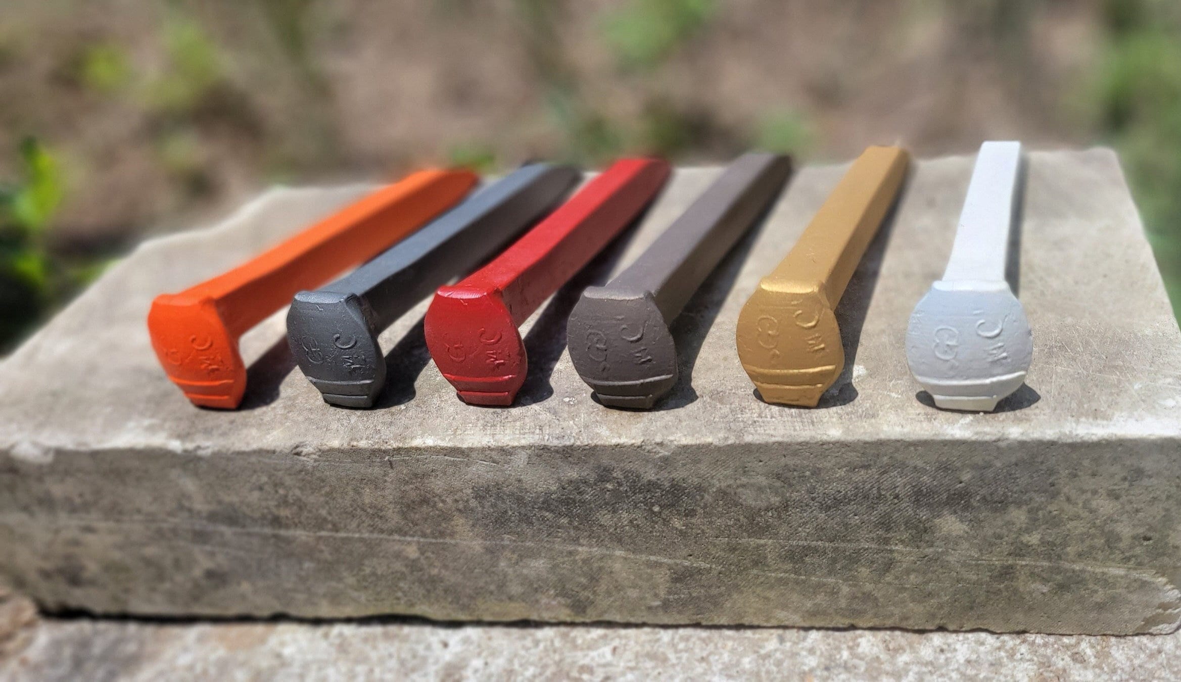Personalized and Colored Railroad Spike - Etsy
