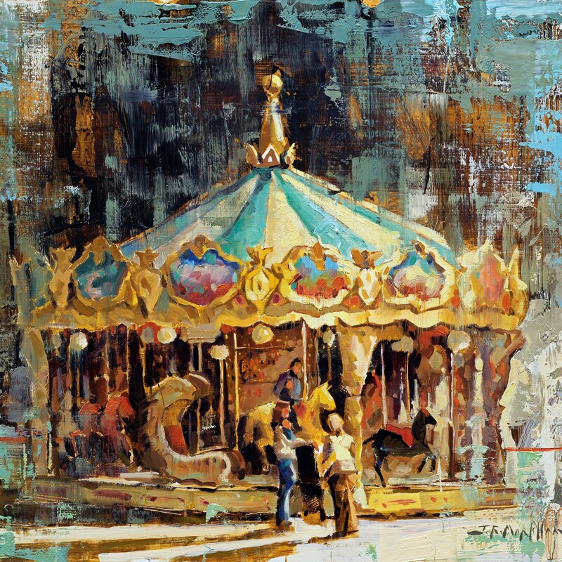Carousel Print - Etsy