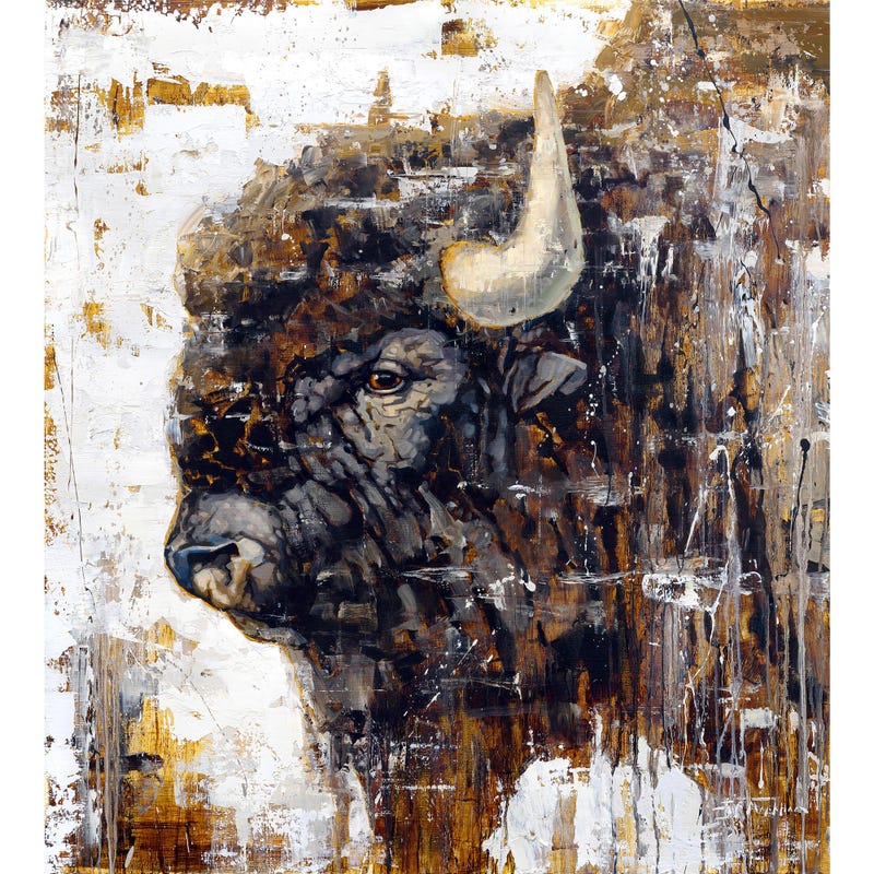 Large Buffalo Print - Etsy