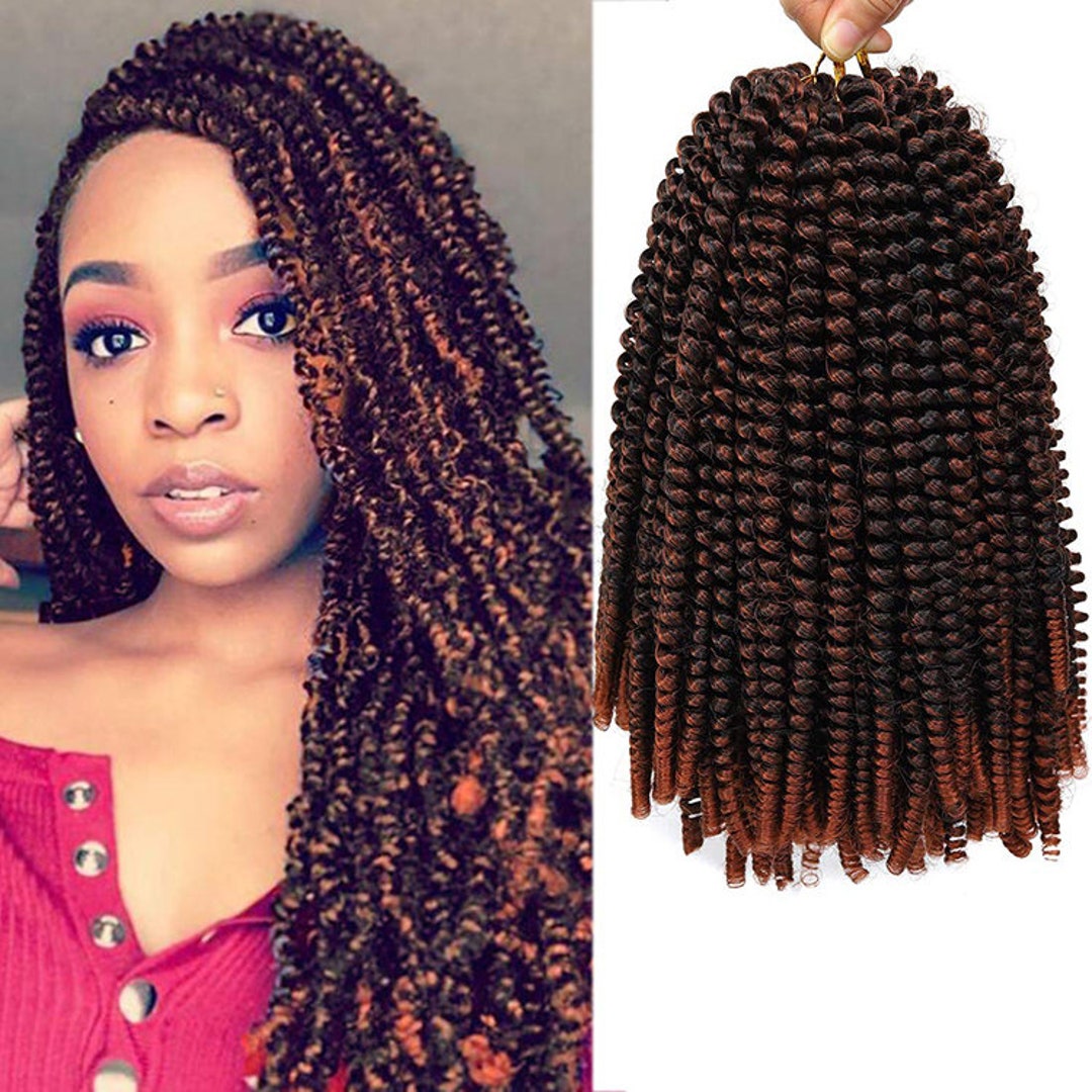 Urban Braidz Fluffy and Silky Ombre Spring Twist Hair Passion Twist ...
