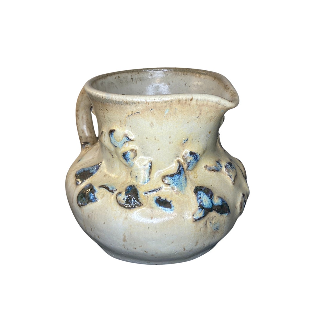 Vintage 1978 Studio Pottery Pitcher Signed Gorgeous Ivy Signed Griffith ...