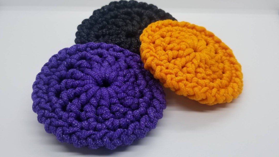 Halloween Themed Kitchen Scrubby Pack, Eco Friendly Nylon Dish Scrubby ...
