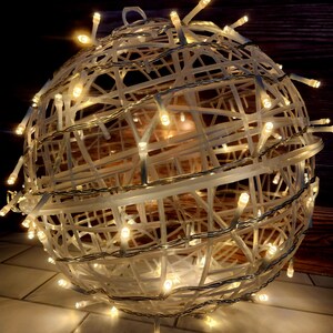 Solar Light Sphere Trio – Garden Decor | Warm White Glow | Outdoor ...