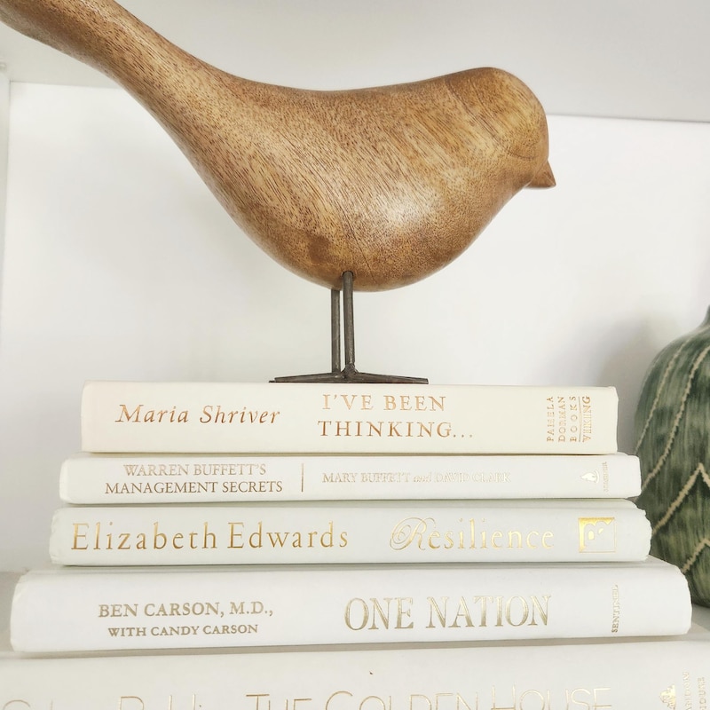 White Decorative Books - Etsy