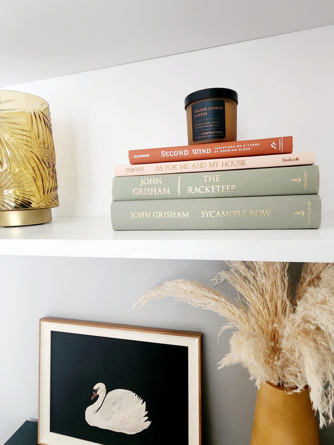 Custom Book Stack Decor | Aesthetic Books for Shelf Styling | Coffee ...