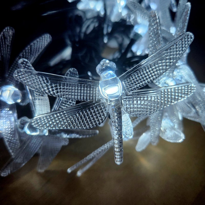 Solar Dragonfly Lights - Etsy