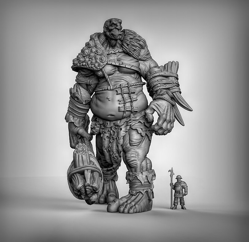 Duncan Shadow: Behemoth Titan for Use in Dungeons & Dragons - Etsy