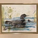 Loon Original Painting 9x12 Original Art Painting Animal Art Loon ...