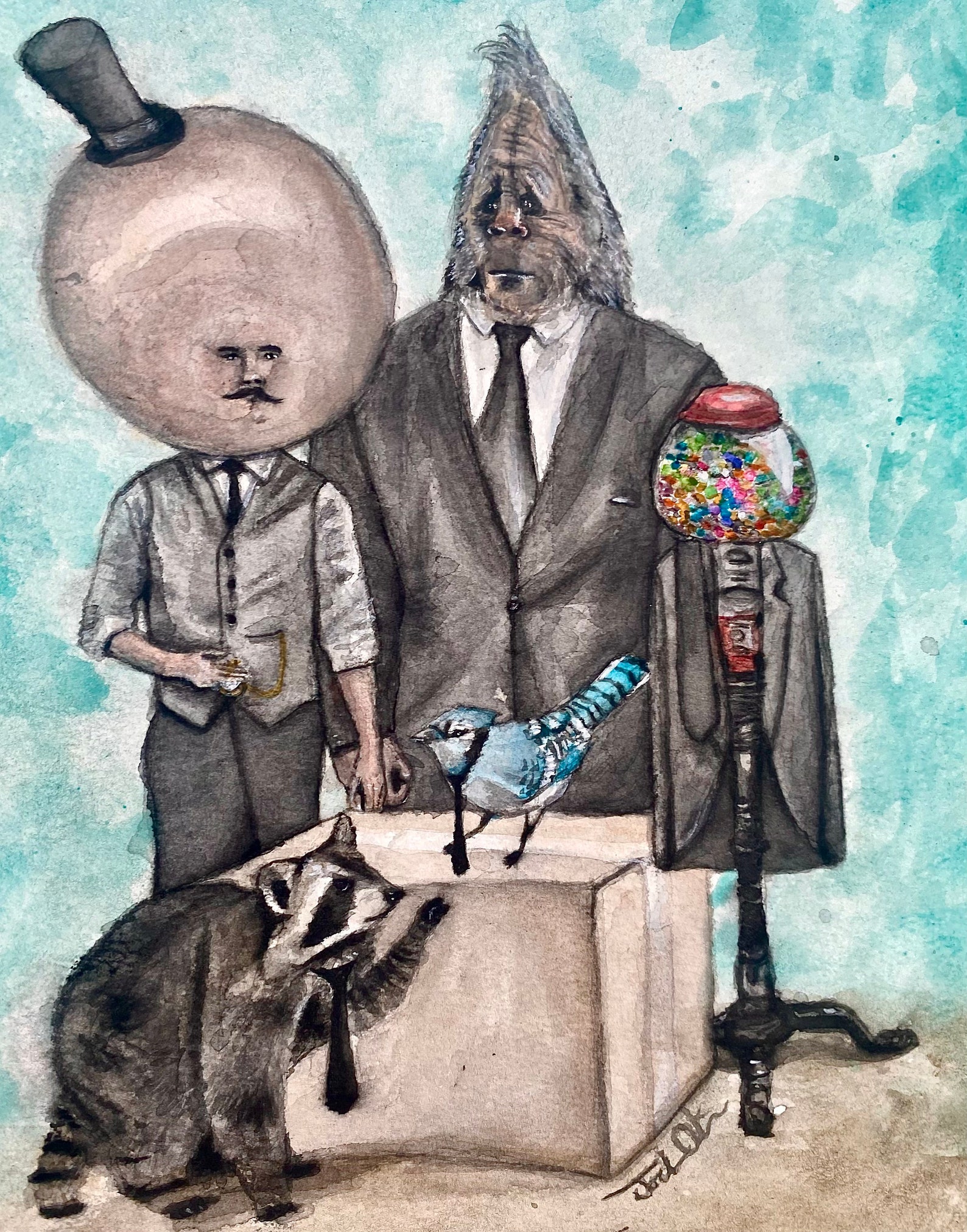 Signed Regular Show Art Print | Formal Group Portrait - Etsy