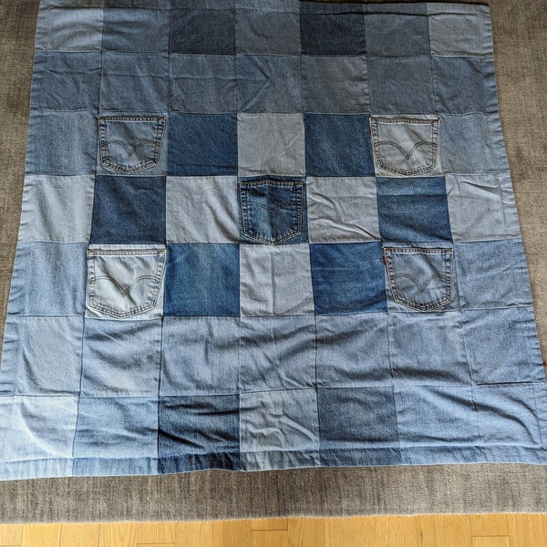 Levi Quilt - Etsy