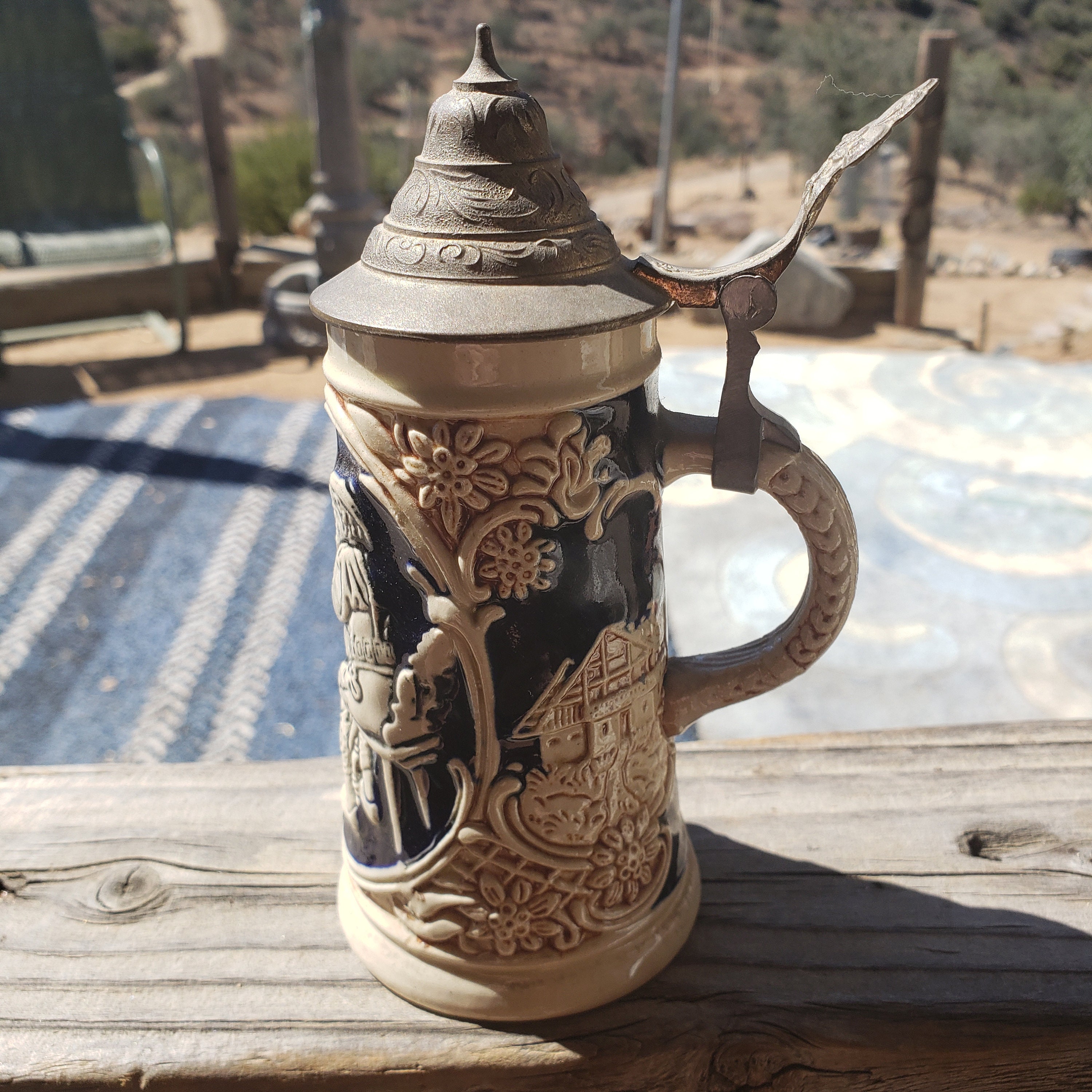 Beer Stein German Stein 6 Vintage MR Marzi and Remi - Etsy