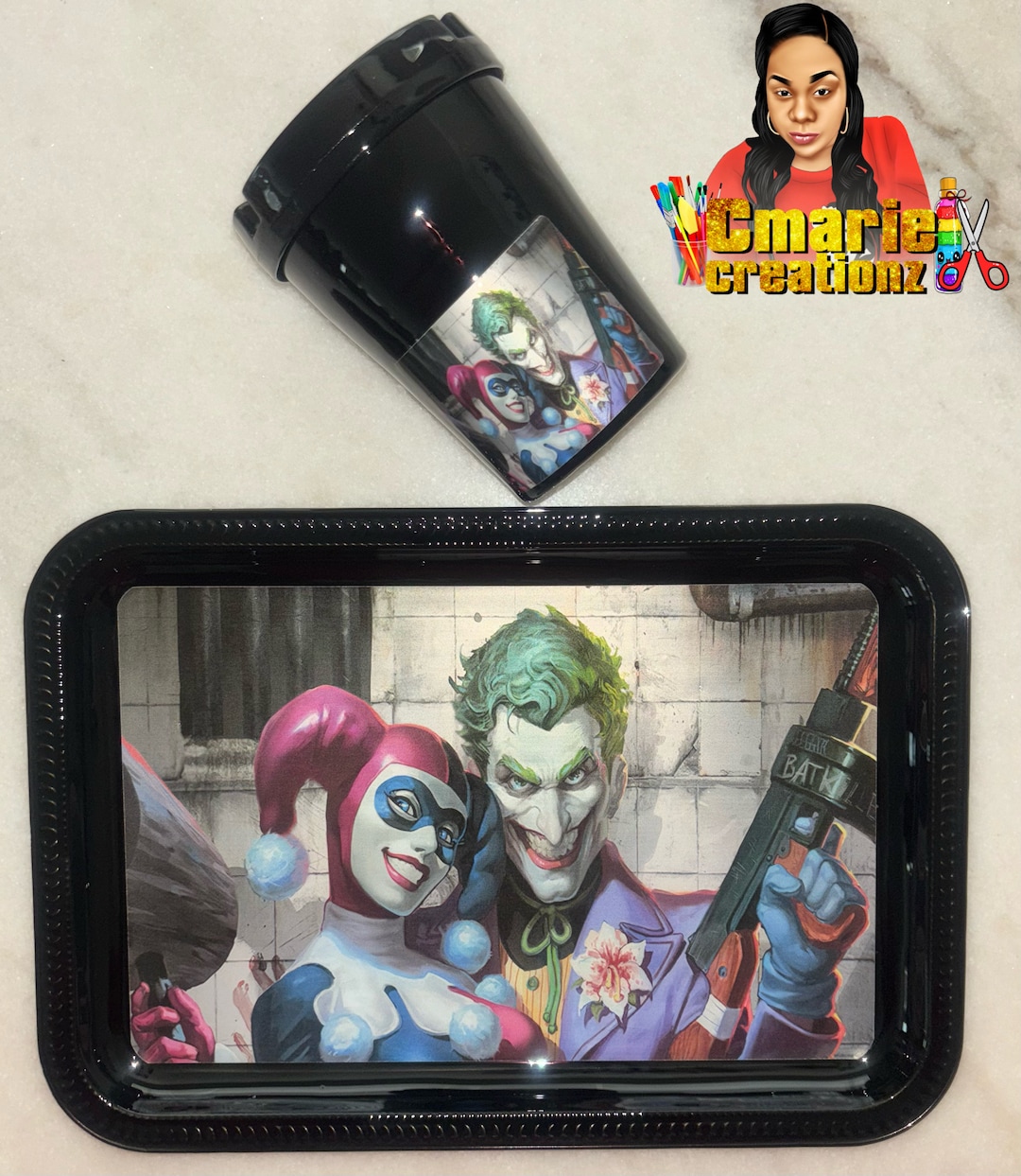 Custom Joker and Harlequin Suicide Squad Killer Couples Valentines ...