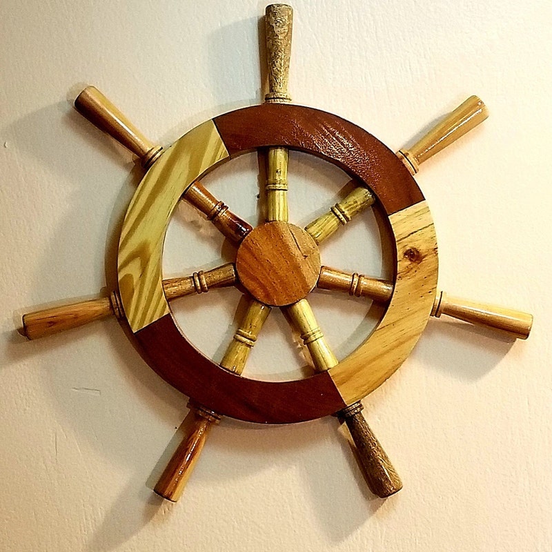 Wooden Ship Wheel - Etsy