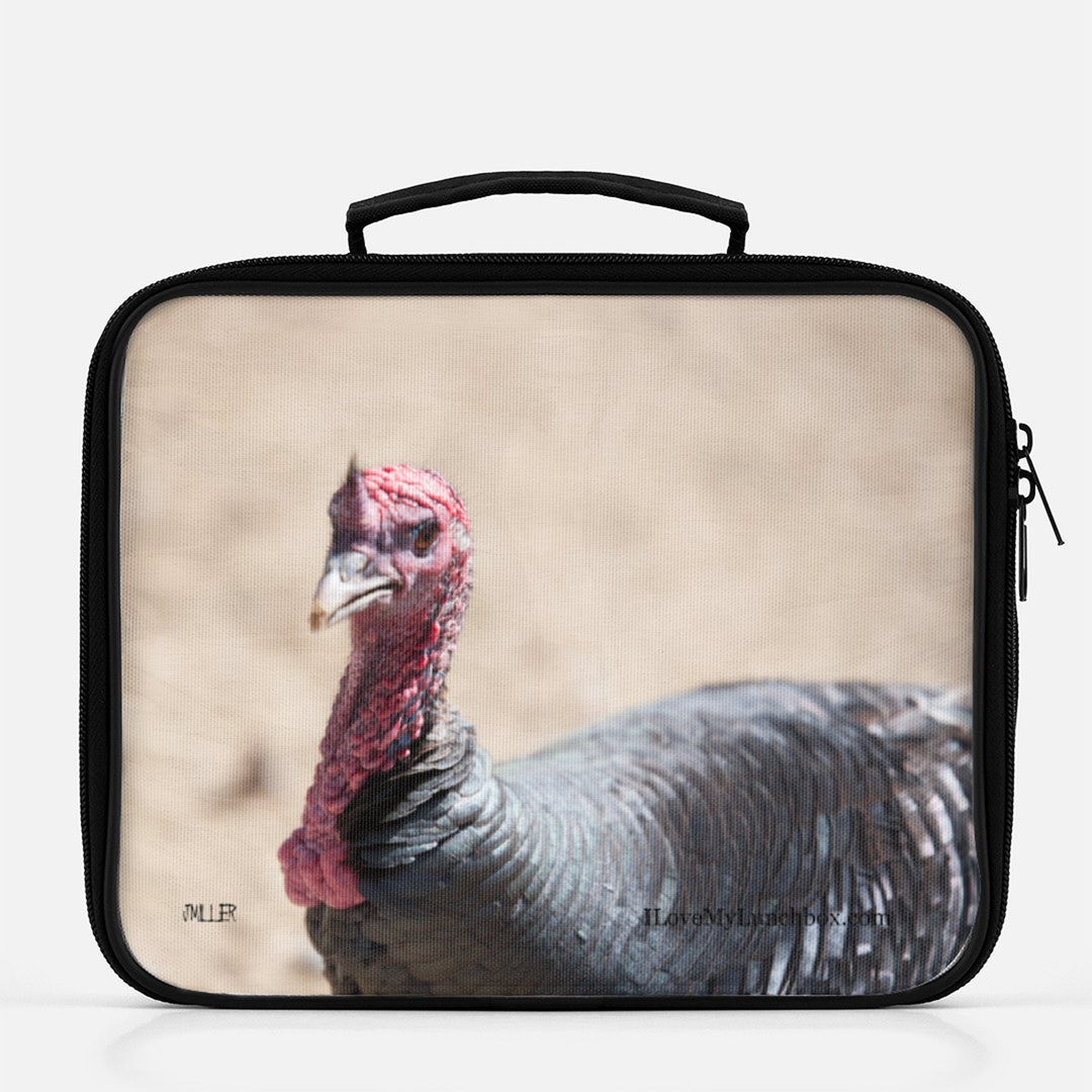 Turkey Bird, Photo on a Lunch Box Tote Bag - Etsy