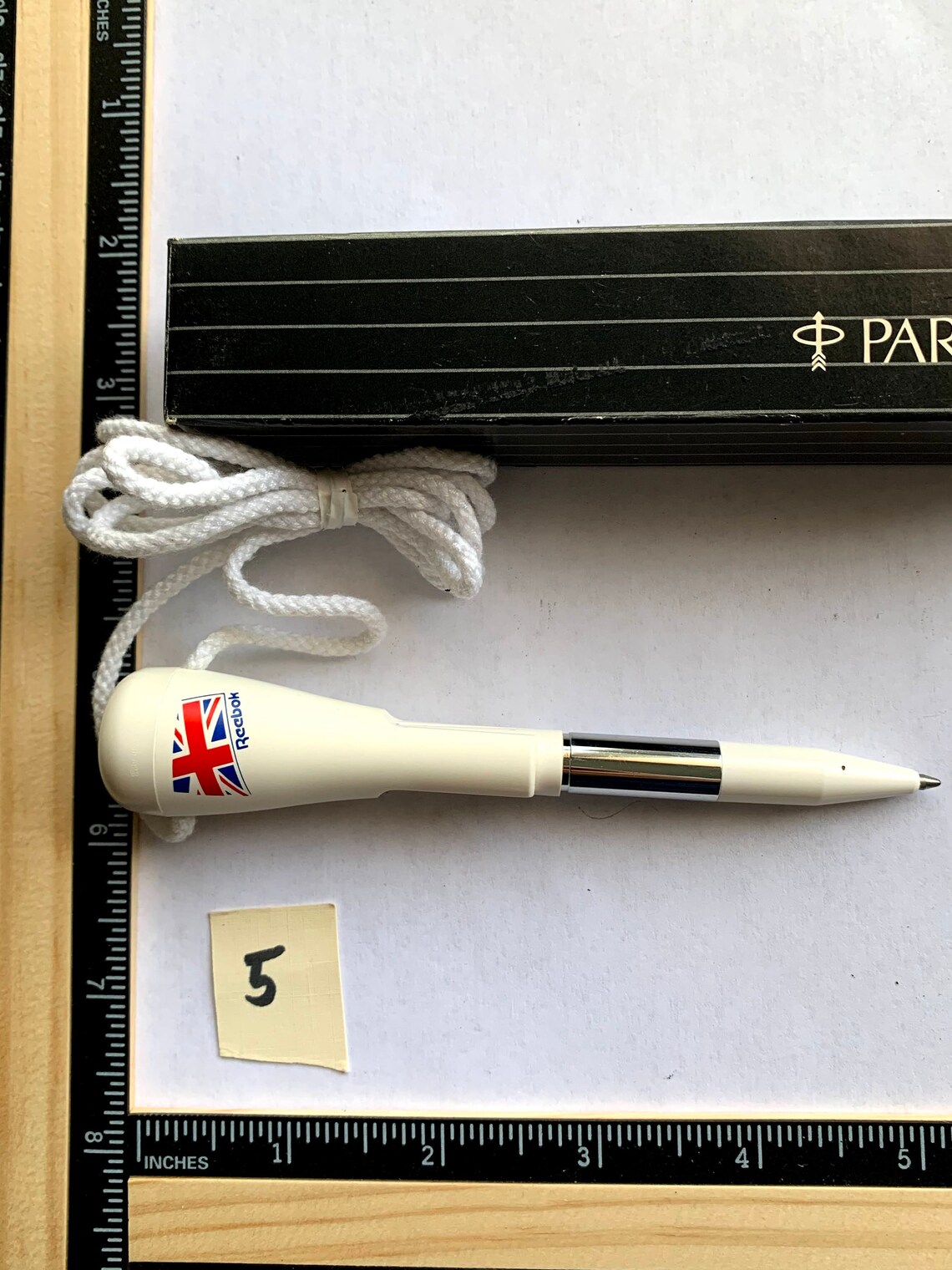 Parker Neck Pen Hanging Reebok Sneakers Advertising Ballpoint | Etsy