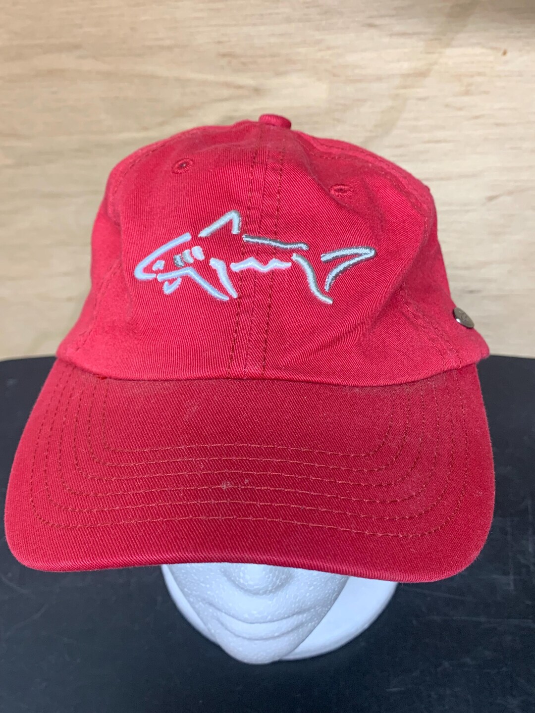 Vintage Greg Norman the Shark Golf Baseball Hat 1990's in Excellent ...
