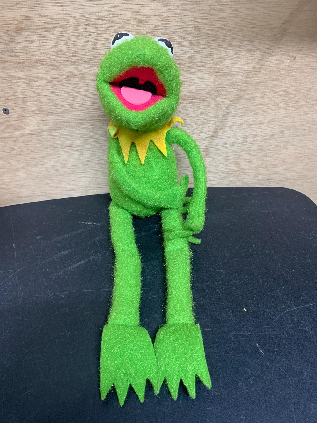 Vintage Kermit the Frog 1976 Fisher Price 850 Jim Henson Muppets Doll ...