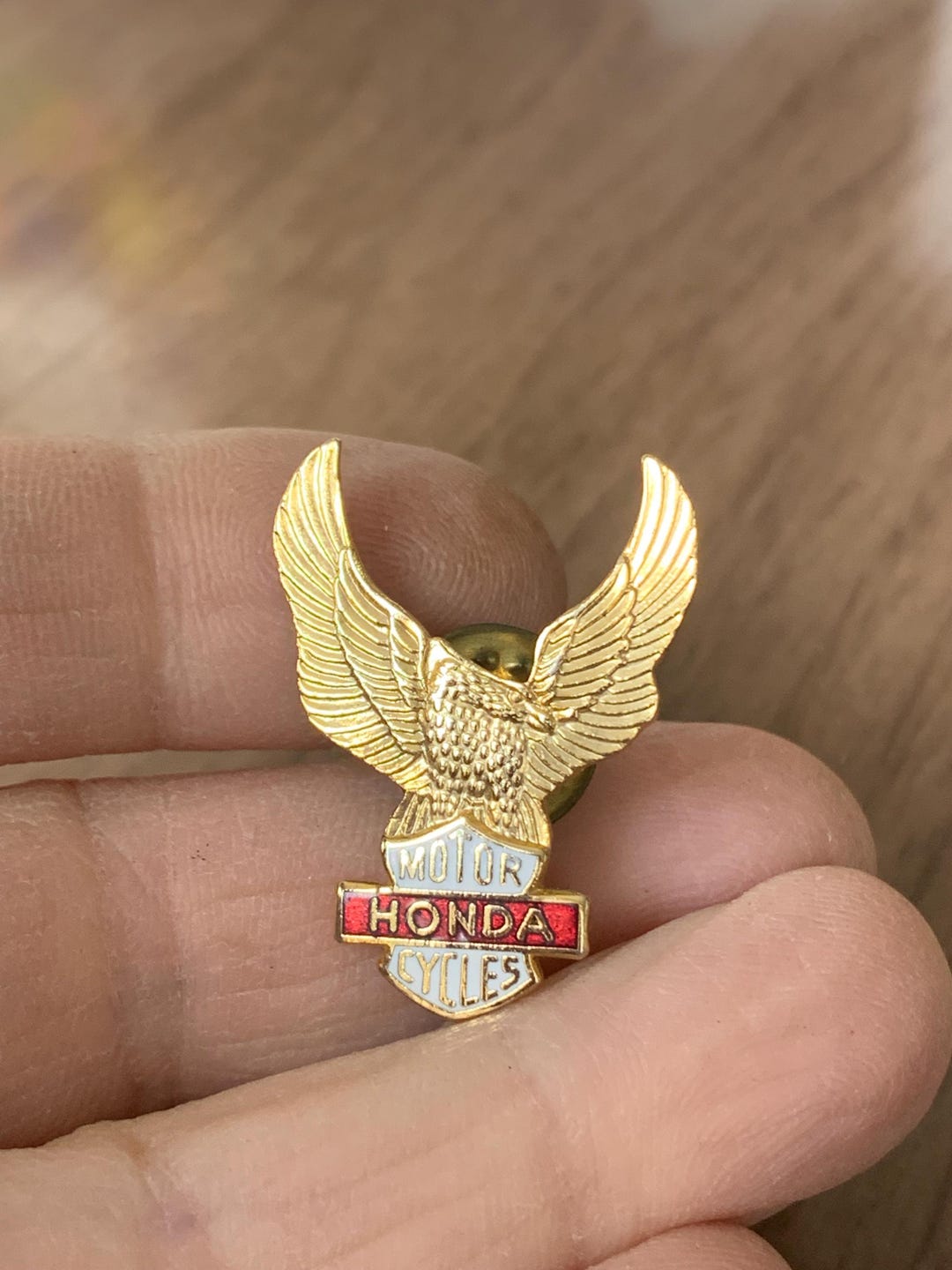 Vintage Honda Motorcycle Jacket Pin 1980's - Etsy