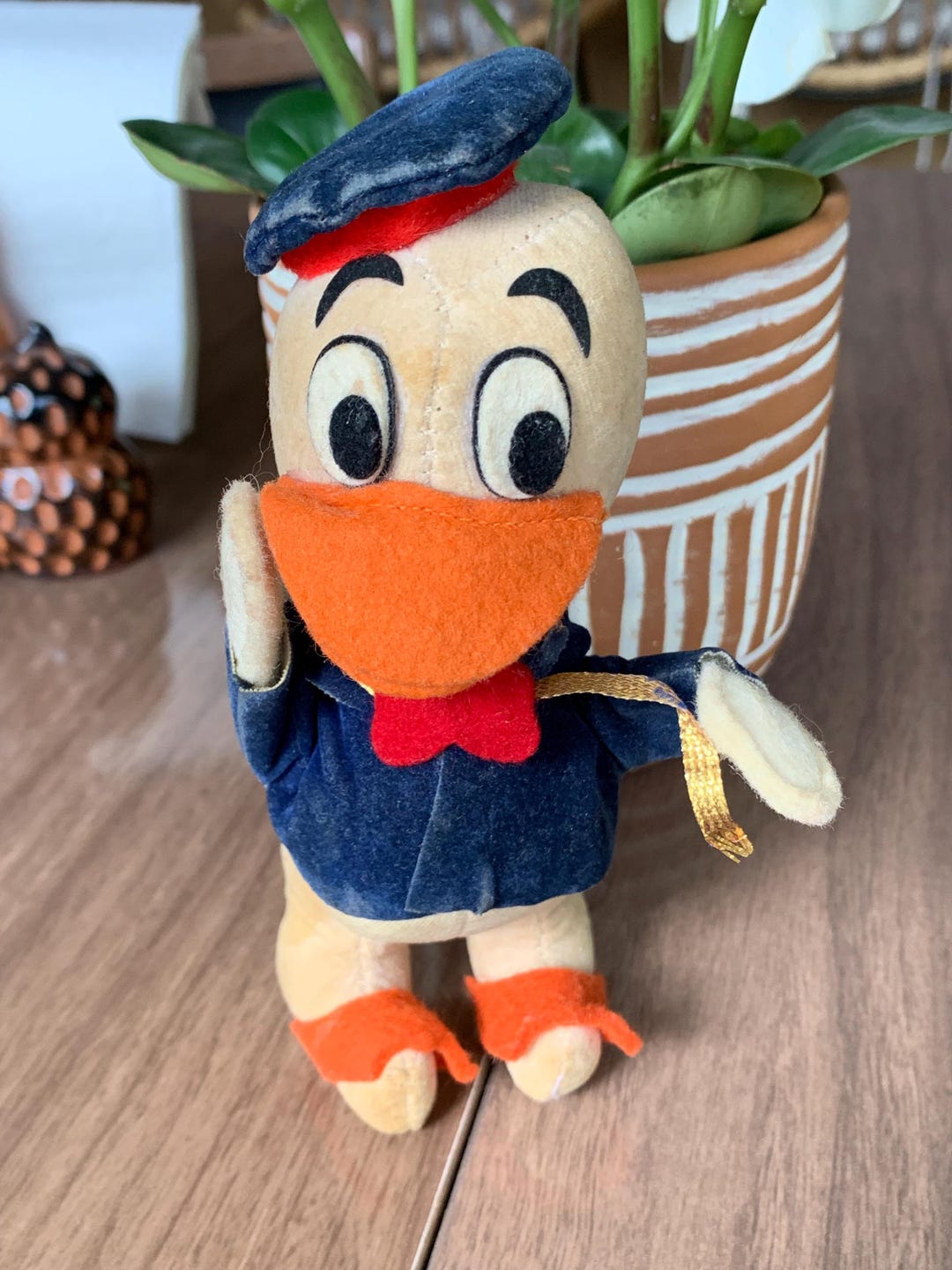 Vintage Donald Duck Walt Disney World 1950's Stuffed Animal - Etsy