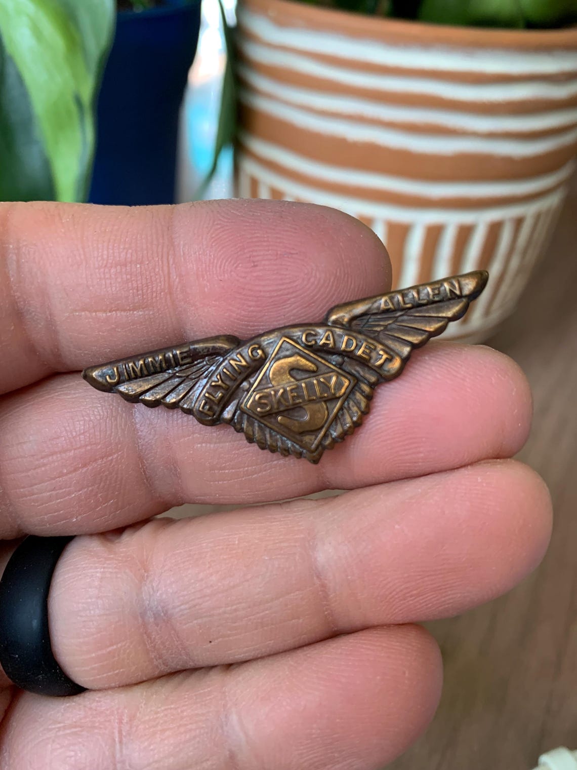 Vintage Skelly Gas Jimmy Allen Flying Cadet Pilots Wings - Etsy