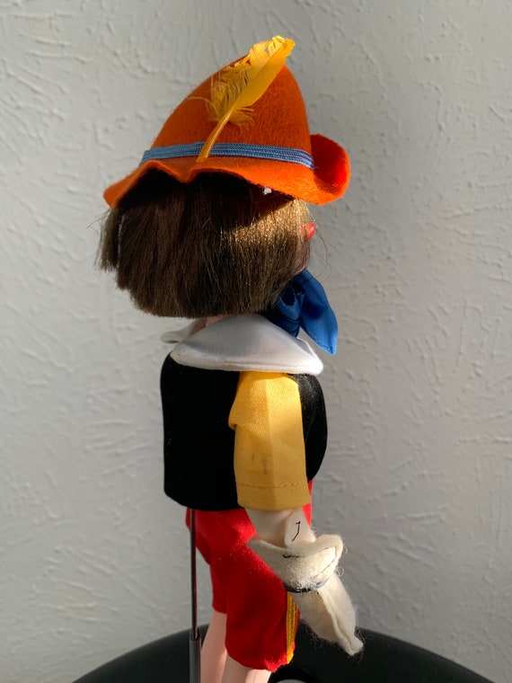 Vintage Effanbee Pinocchio StoryBook Doll with Stand Plastic Body 1970 ...