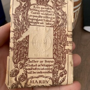 Vintage Hardy Card Maker Deck of Cards Unopened - Etsy
