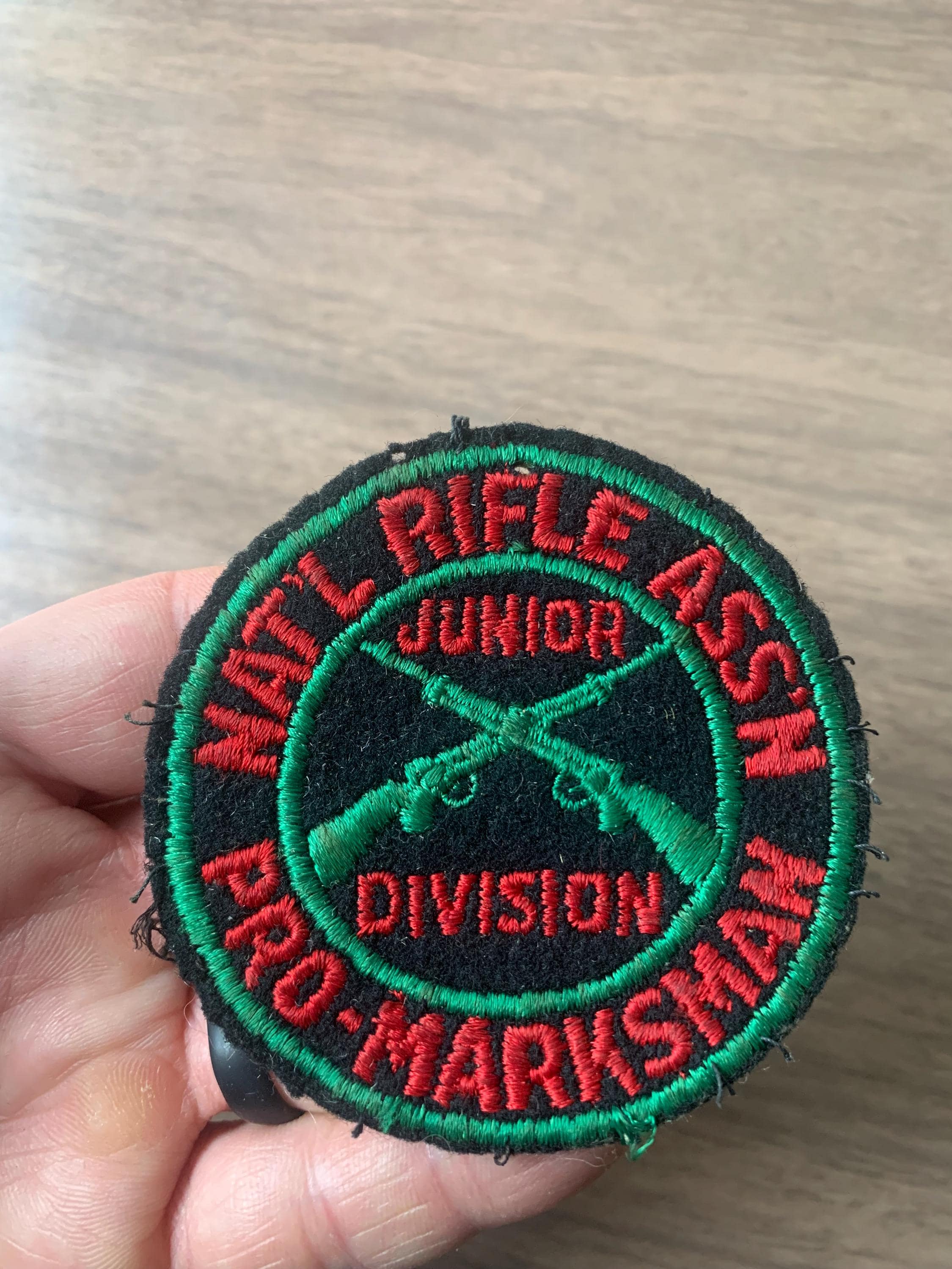 Vintage 1950's National Rifle Association NRA Jr DIVISION Pro MARKSMAN ...